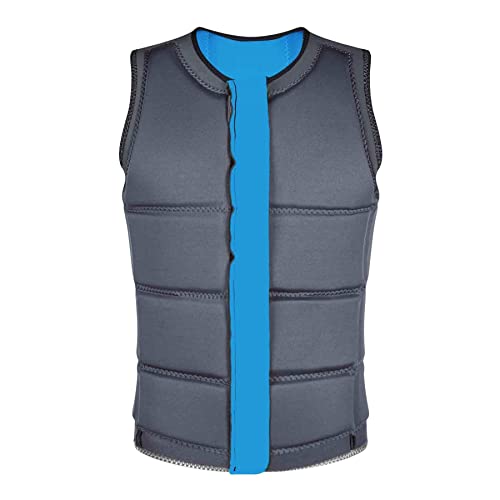 Mystic Brand Wake Boarding Front-Zip Impact Vest 2021 - Flash Yellow 200183 L