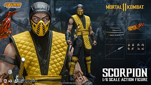 Storm Collectibles - Mortal Kombat 11 - Scorpion Klassic 1/6 Scale Action Figure