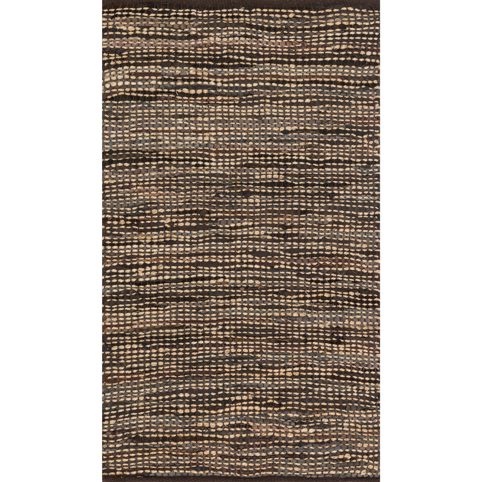 Loloi Edge Collection ED-01 Brown 2'-3" x 3'-9" Accent Rug