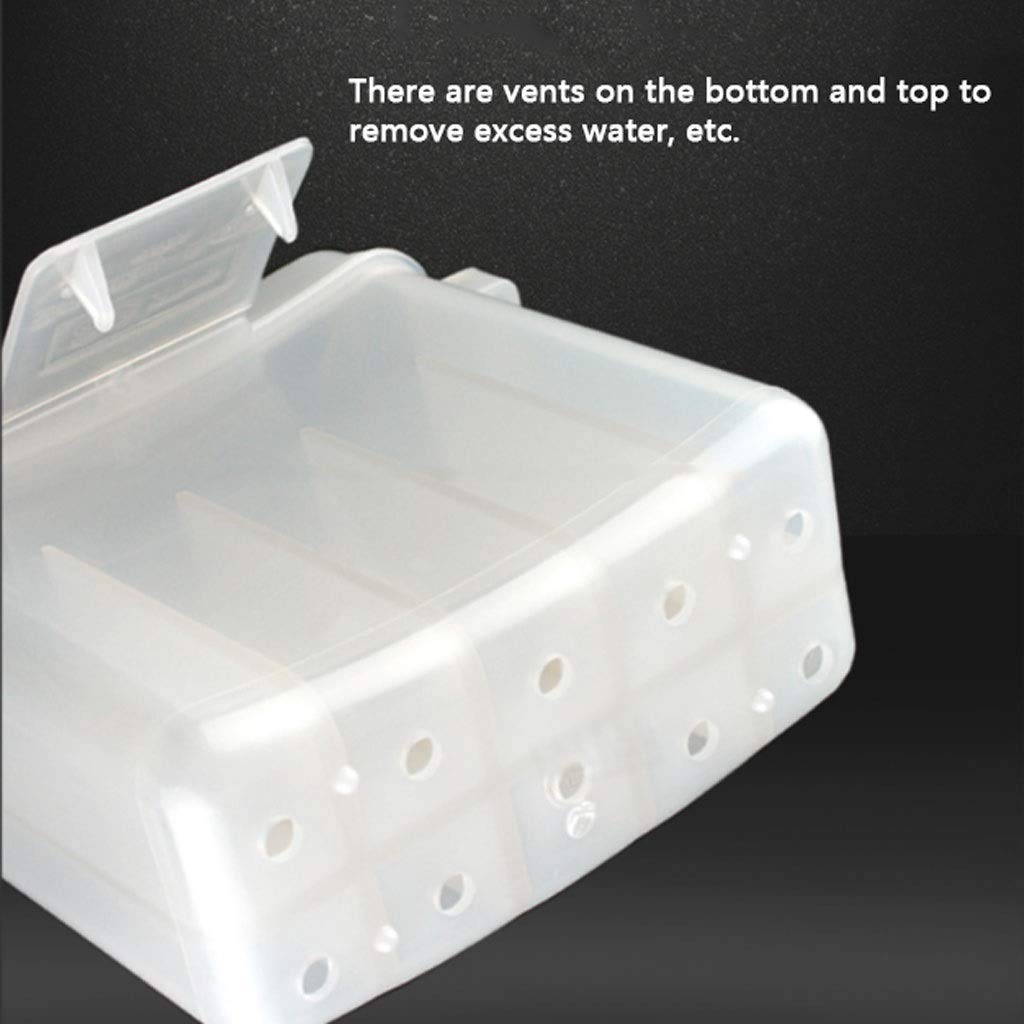 Multifunction Tackle Storage Box Oblique Back Portable Fish Hook Box Parts Box Storage Box Special Tool Box Plastic Bait Box Fake Bait Box Fishing Gear Accessories Box Lure Box Excellent waterproof pe