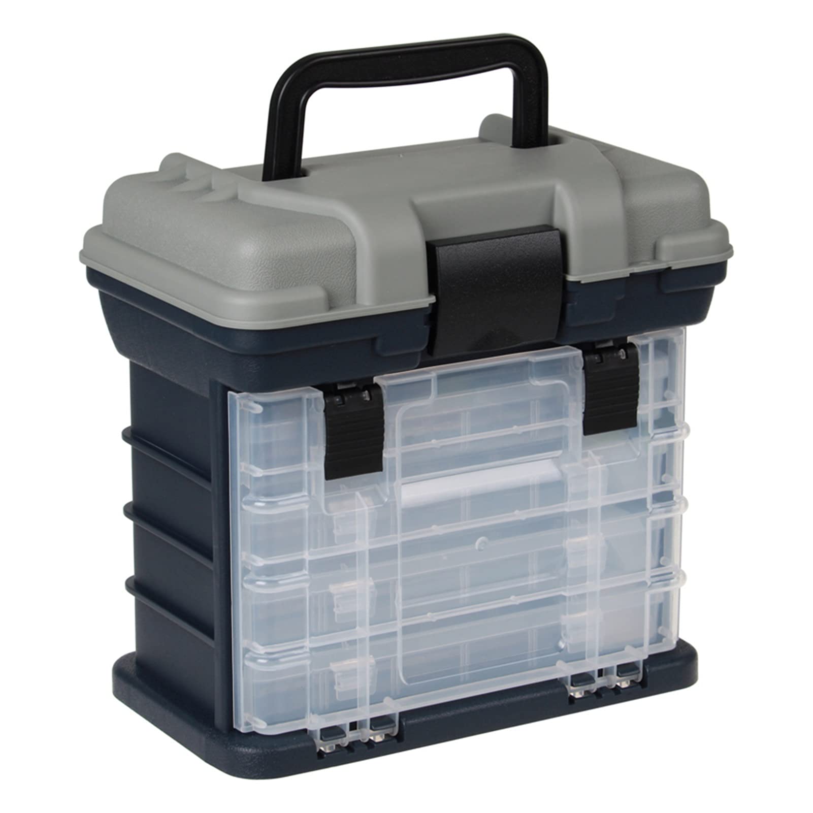 Multifunction Tackle Storage Box Fishing Gear Portable Storage Box 5 Layers Handheld Fishing Case High Strength ABS Plastic Fishing Accessories Tackle Tool Box Excellent waterproof performance