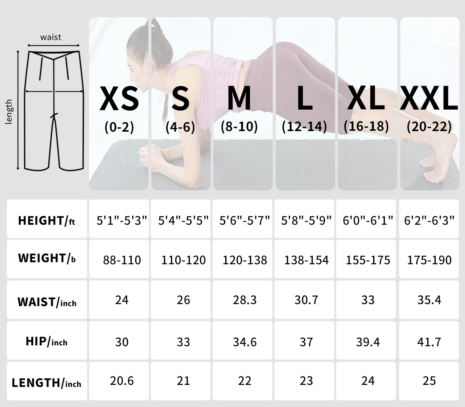 SOCIALA Women's Knee Length High Waist Biker Shorts with Pockets Tummy Control Compression Yoga Running Short Magenta