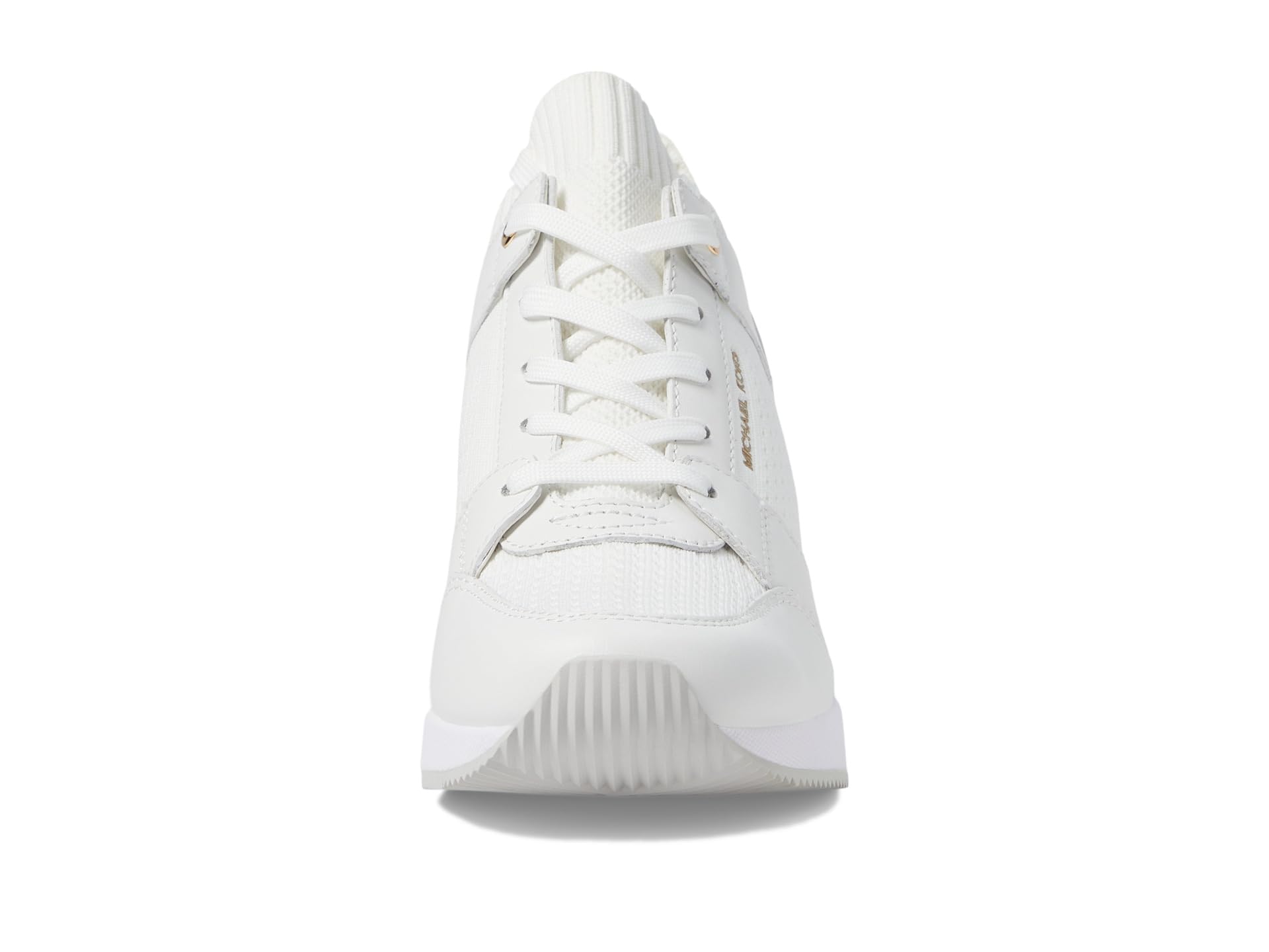 Michael Kors Georgie Knit Trainer Optic White 7 M