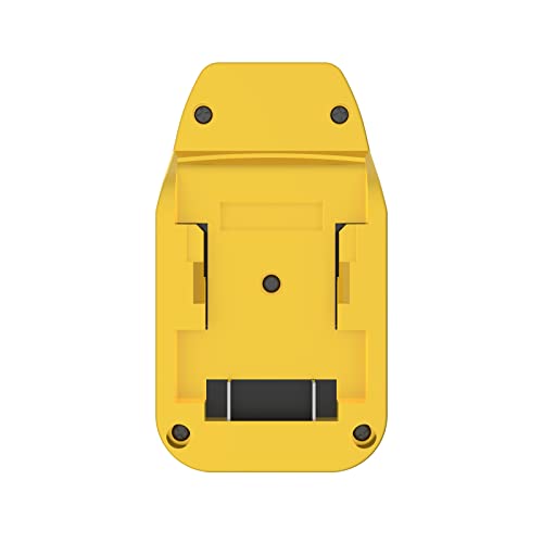 X-Adapter 1x Adapter Only for Porter-Cable 20V MAX (Not 18V) Tools Fit for DeWalt 20V MAX XR DCB203 Lithium Batteries (Adapter Only)-US Stock, Black, DW-BP20