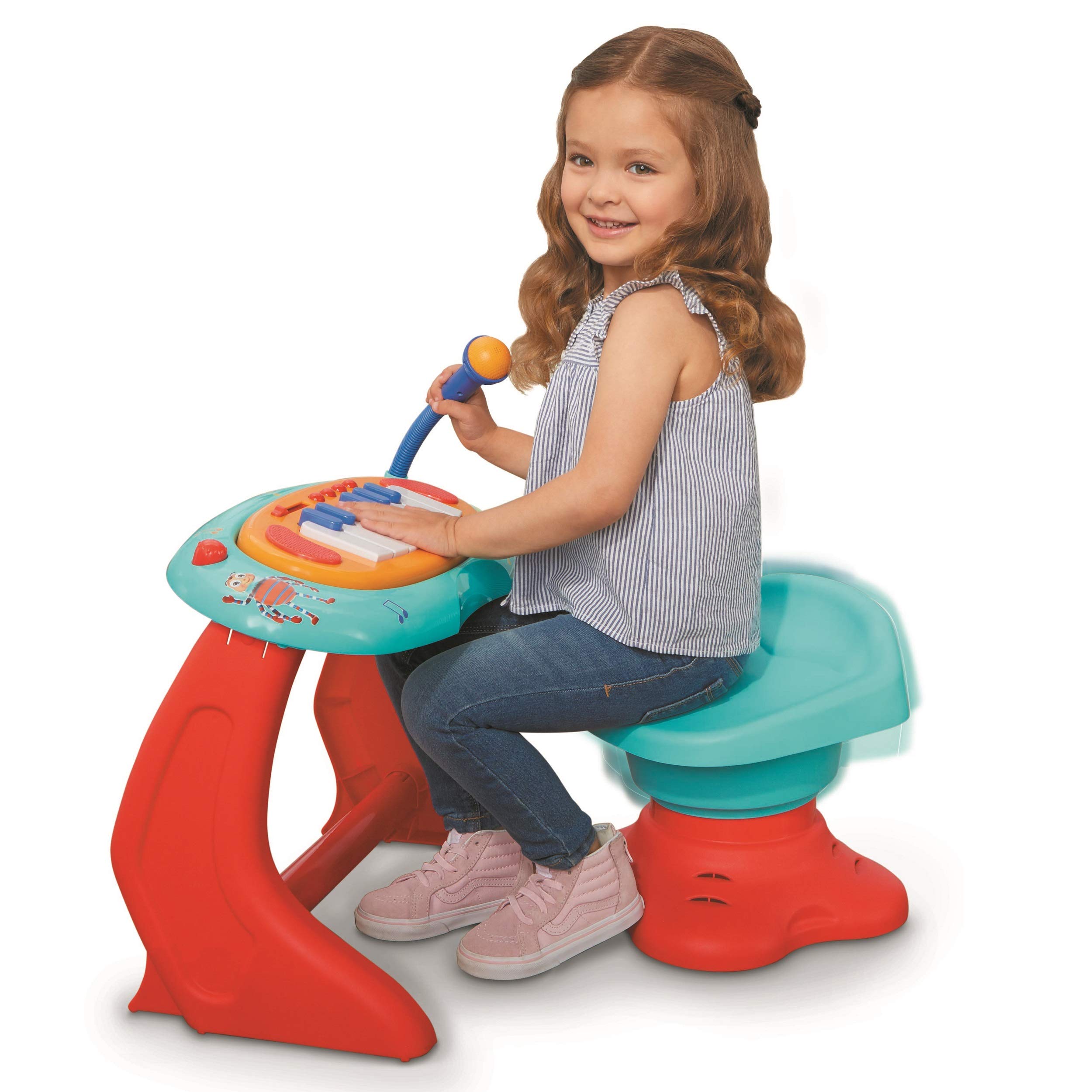 Little Tikes Little Baby Bum Sing-Along Piano Musical Station Keyboard with Working Microphone