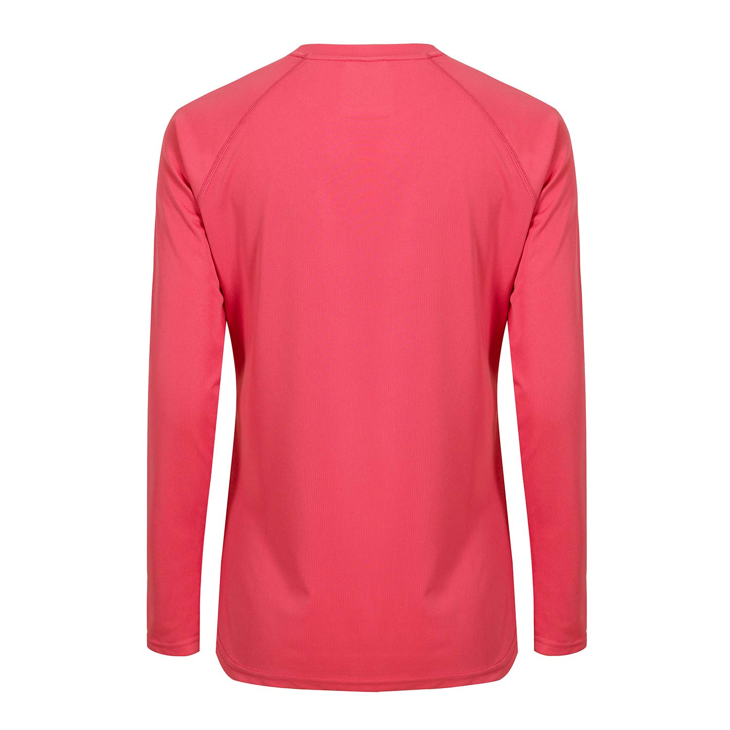 Long Sleeve Dry Fit Athletic Performance Raglan T Shirt for Women, Womens Plus Size Summer Tops Pink S