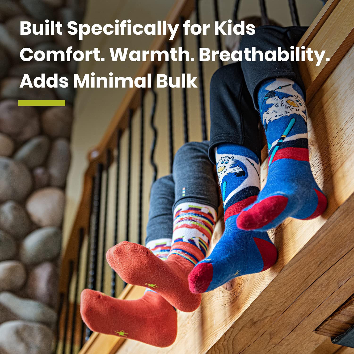 Smartwool Kids' Hike Light Cushion Merino Wool Ankle Socks Ash, Large