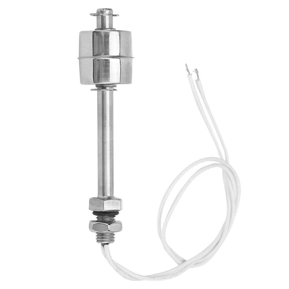 Liquid Level Sensor,Water Level Switch,0~220V Stainless Steel Liquid Water Level Sensor, Stainless Steel Switch, Switch for Pool Can 100mm, Suitable for Most Power Source