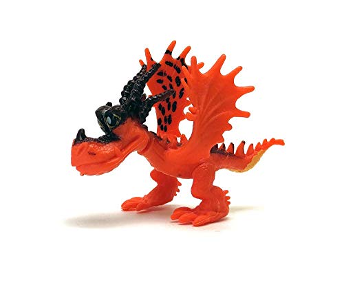 Toysvill Dragons (Set 8 pcs) - Mini Action Figures: Toothless (Night Fury), Deadly Nadder, Gronckle, Hideous Zippleback, Hotburple, Monstrous Nightmare, Terrible Terror