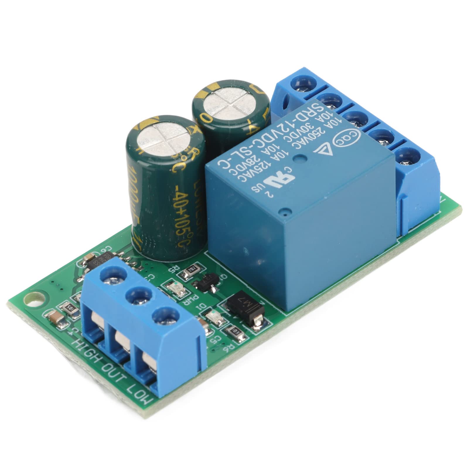 Water Level Controller Module, 12V Relay Panel Liquid Level Control Module 30VDC Maximum Load for Fish