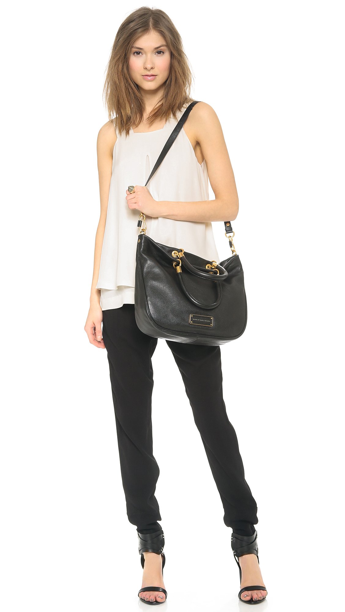Marc by Marc Jacobs Too Hot To Handle Mini Shopper Satchel Black One Size