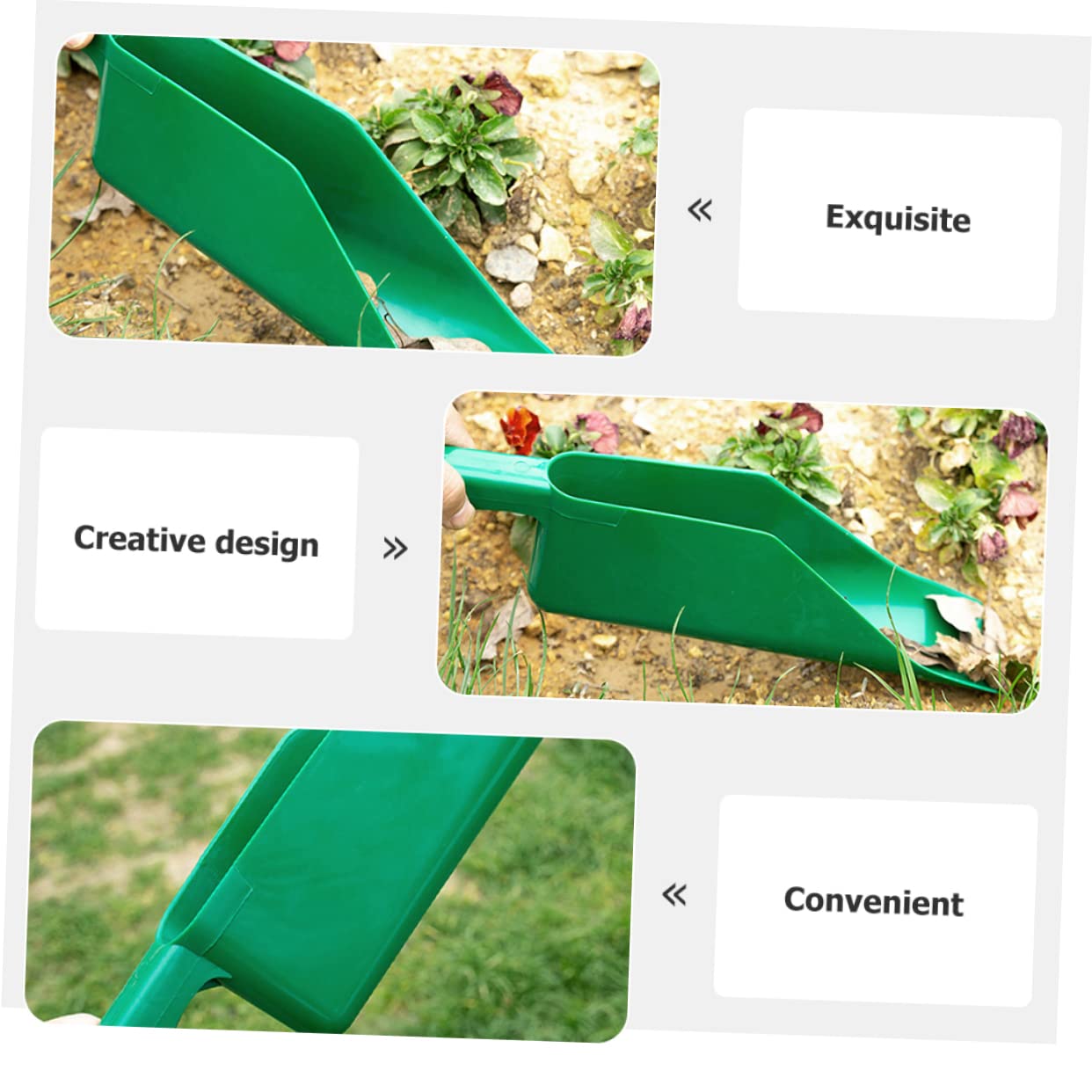 LIGHTAOTAO leaf cleaning spoon Downspout Gutter Scoop roof gutters cleaning shovel gutter scoop from ground garden gutter scoop cleaning tool home tools scoop for gutter plastic High capacity