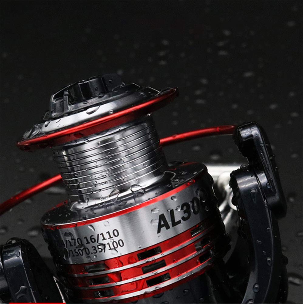 LLJPYX7L Sea Fishing Reel for Beginners, 13 + 1BB Rust-Proof Bearings 4.7:1 Gear Ratio, Suitable for Salt Water and Fresh Water, Left/Right Interchangeable Handle (Size : 5000)