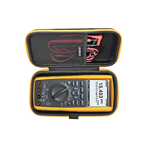 RLSOCO Hard Case for Fluke 289/287 & Works with UNI-T UT181A Datalogging Multimeter