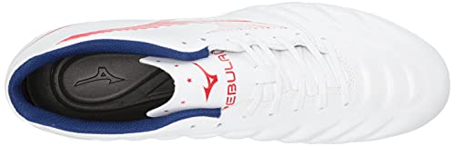 Mizuno Men's Rebula Cup Select Soccer Shoe, White-Red, 11
