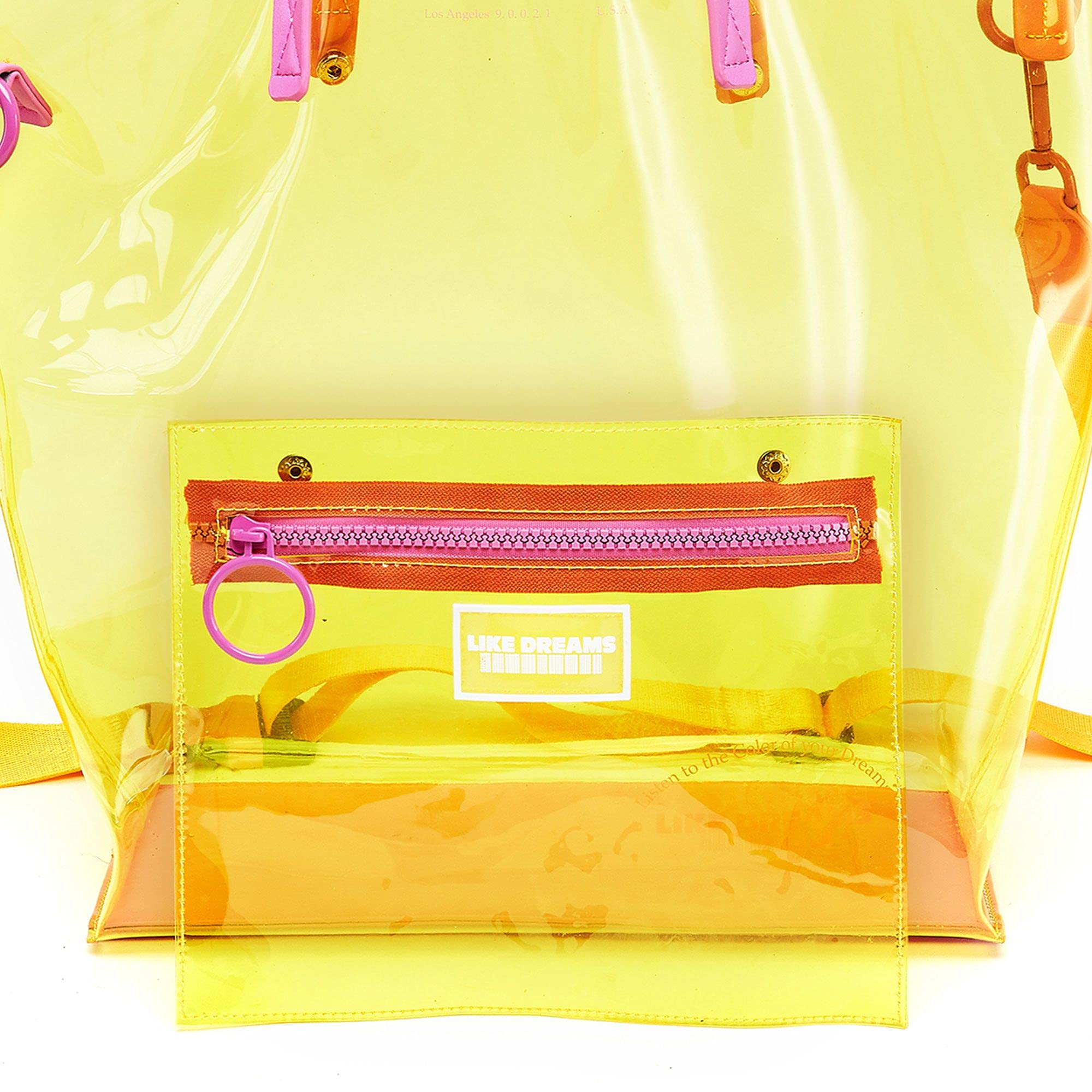 Like Dreams 20/20 Atlanta Retro Tote Bag (Yellow)