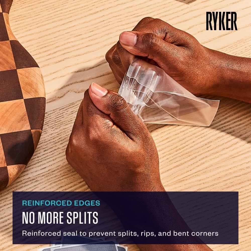 Ryker | Compatible with Dune: Imperium β Rise of Ix Card Sleeve Kit | Board Game Card Sleeves (Clear)