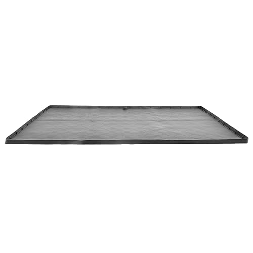 Under Sink Mat,34"X22" Under Sink Mat For Kitchen,Silicone Under Sink Liner,Wa-terproof Kitchen Cabinet Tray,Kitchen Bathroom Cabinet Mat And Protector For Drips Leaks Spills(size:33.86 x 22.05inch)