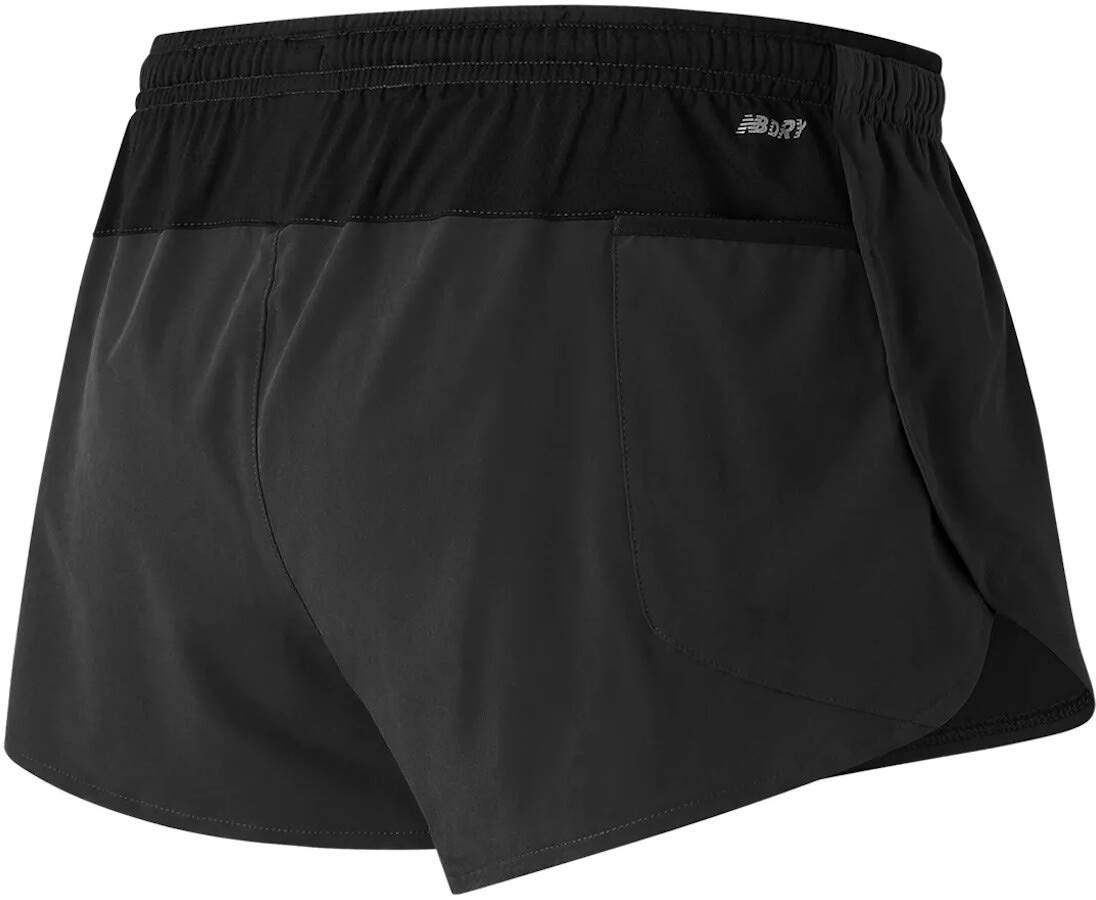 New Balance Men's Impact Run 3 Inch Split Short, Sulphur Yellow , X-Large