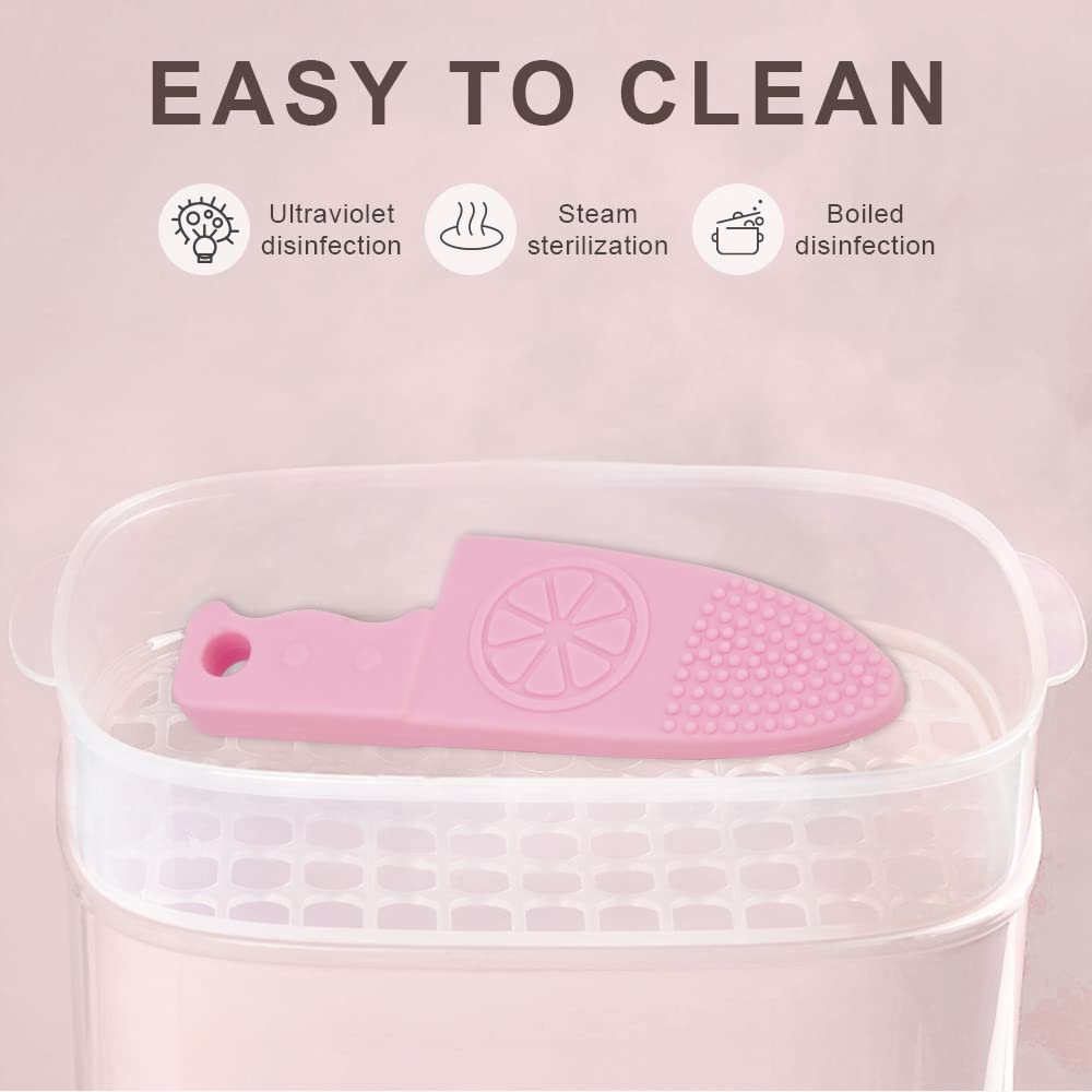Sactulaz 0-BPA silicone culinary kitchen utensil baby teething toys,Chef cooking role playing games training for baby girls boys,Molar chewing freezer teether toys for 6-12 Months infants,kids,4 Pack