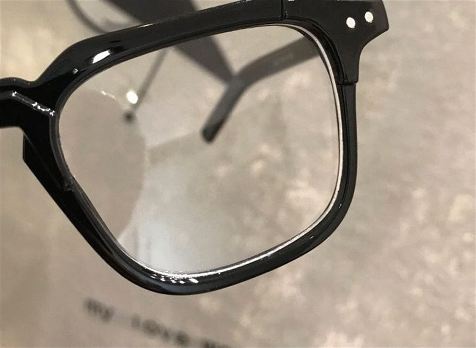 Reading Glasses, Anti Blue Light, Square Frame Gaming Glasses, Women Men Eyeglasses for Computer, Ladies Mens Glasses (Color : Black, Size : +1.5)