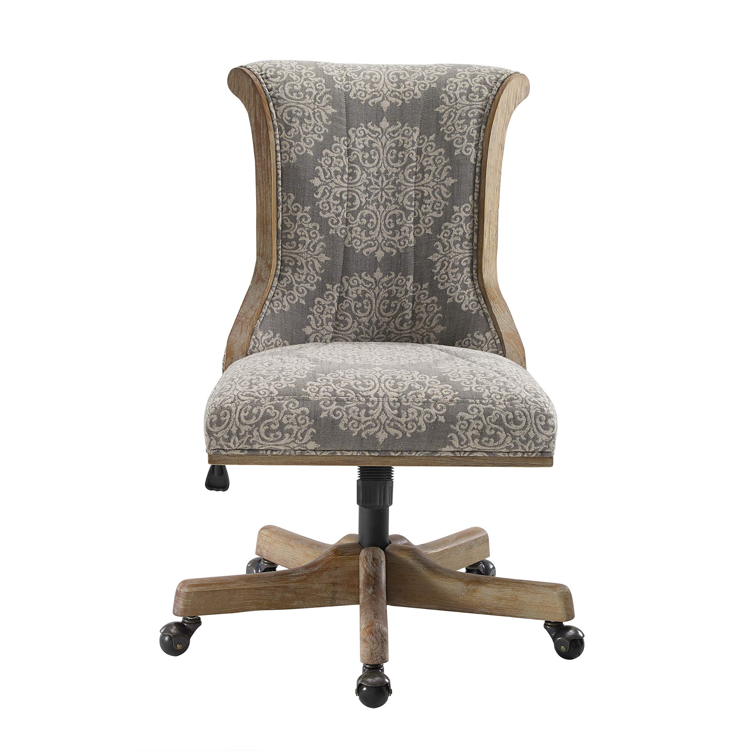 Linon Home Décor Cricket Office Chair, Grey