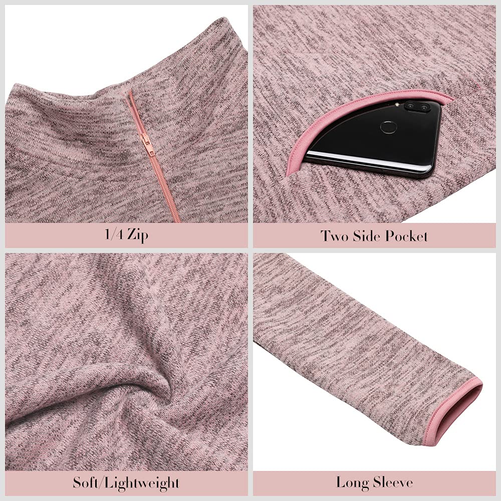 MINGALONDON Loose Sweatshirts for Women Sport Top Cozy Oversized Pullover Sweatshirt Athletic Pink 3X-Large