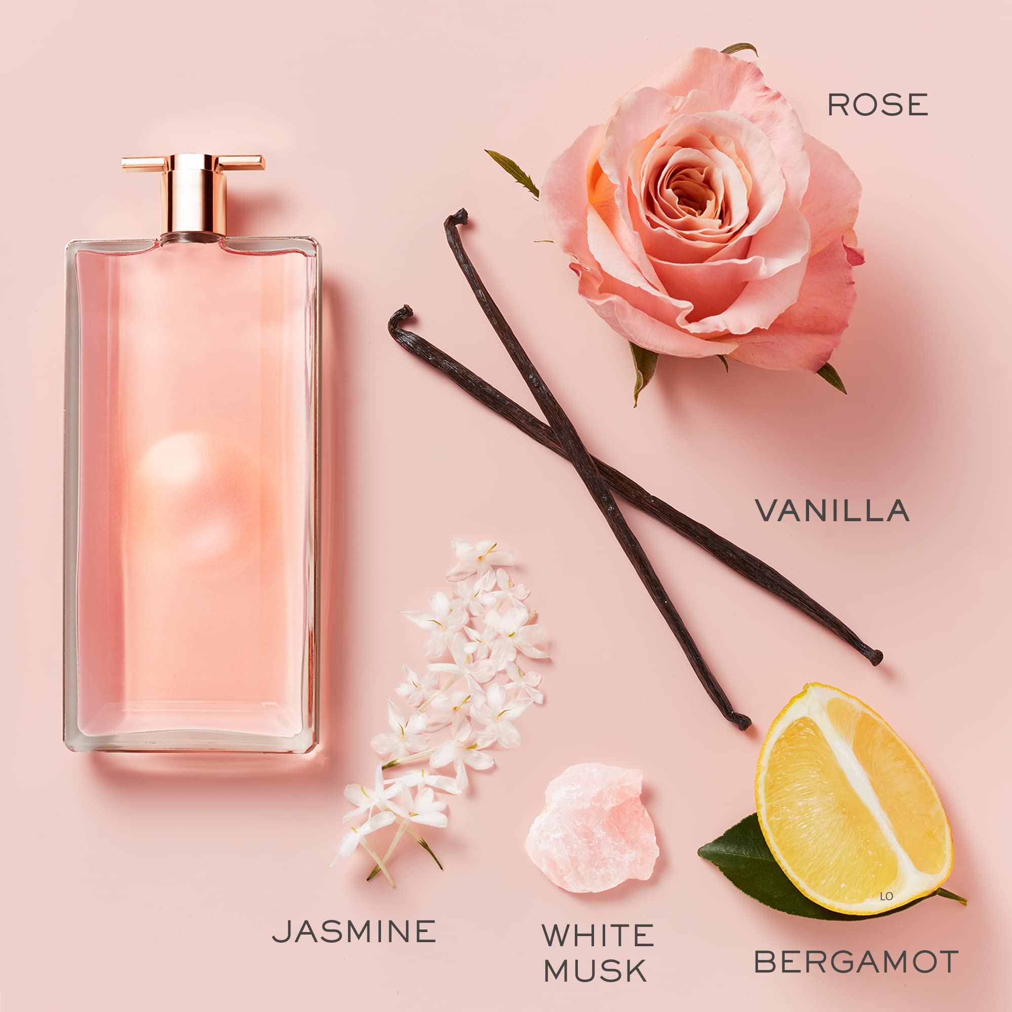 Lancôme Idôle Eau de Parfum - Long Lasting Fragrance with Notes of Bergamont, Jasmine & Vanilla - Fresh & Floral Women's Perfume - 1.7 Fl Oz