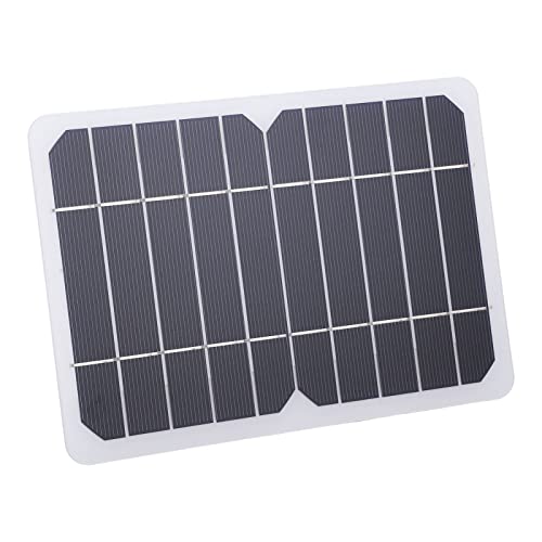 Solar Panel Charger, 5V Solar Charging Panel Environmental Protection high Conversion Rate for Camping