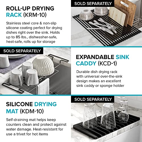 Kraus KHU100-30 Kitchen Sink, 30 Inch, Stainless Steel