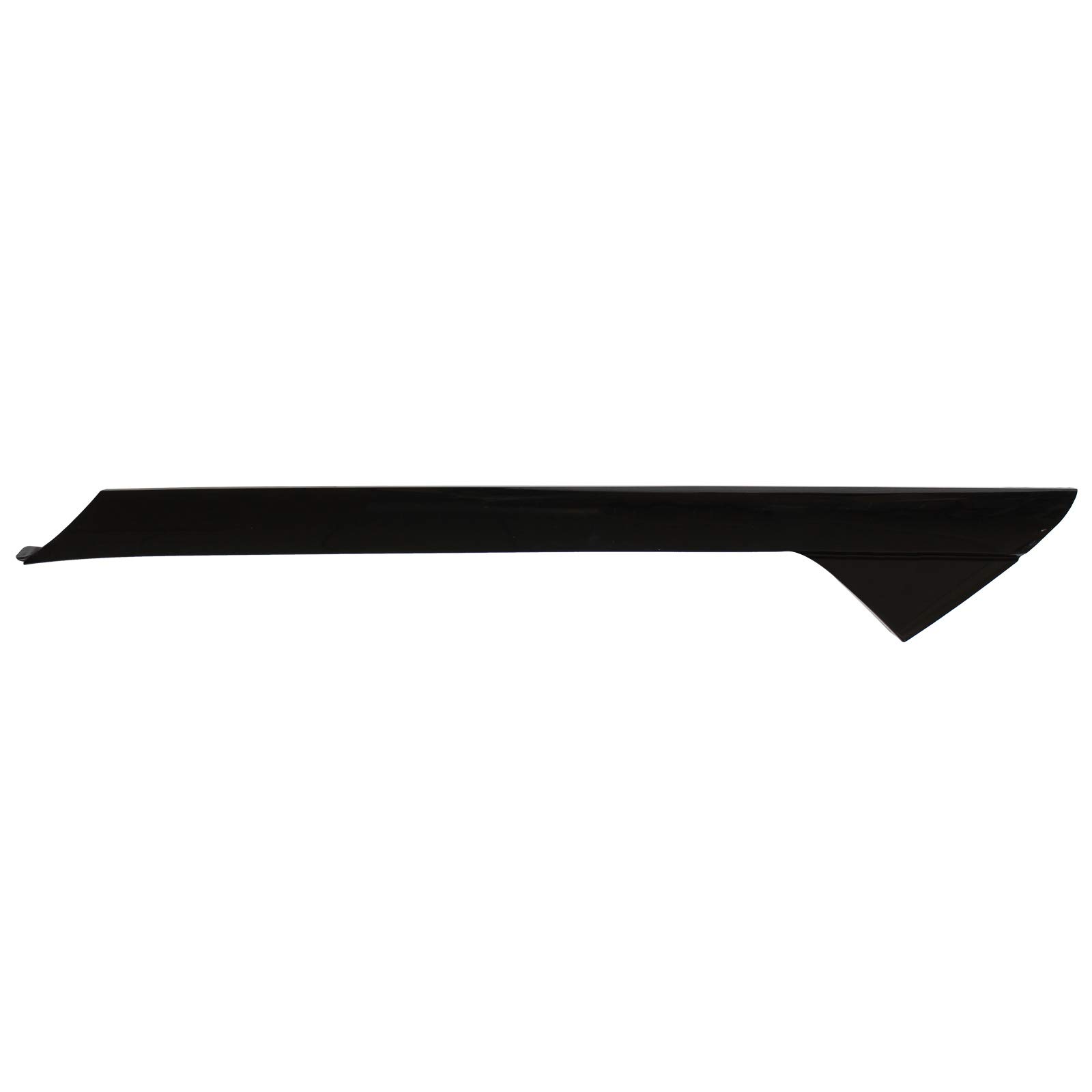 NewYall Right Glossy Black Windshield Outer Trim Pillar Molding