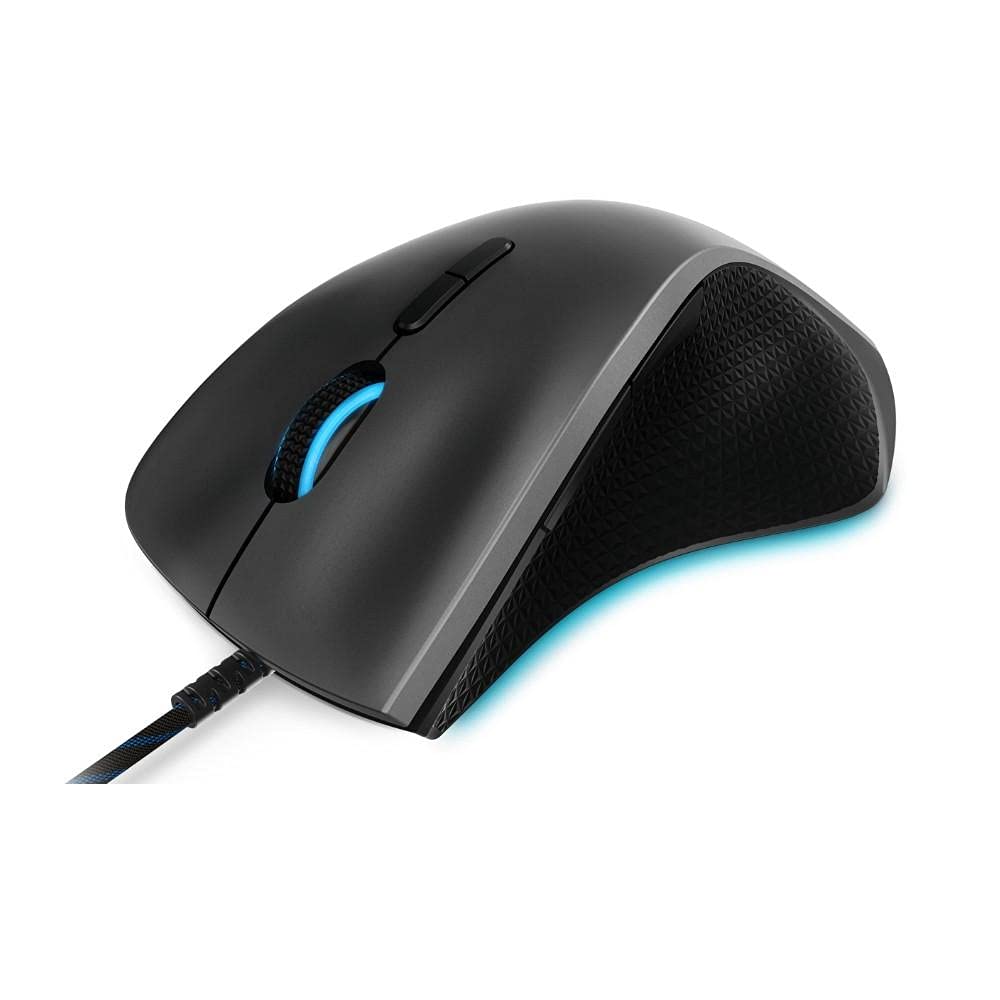 Lenovo Legion M500 RGB Gaming Mouse, Up to 16000 DPI 50G 400Ips, 7 Programmable Buttons, 3 ZONE 16.8Milion Colors RGB, 10G optional Magnet Weight, 3 Onboard Profile, 50 Million L/R Button Durability