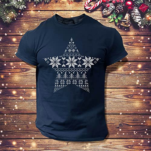 T Shirts for Men Cotton Graphic Short Sleeve Turtle Neck Tshirt Soft Street Running Hip Hop Shirts Men