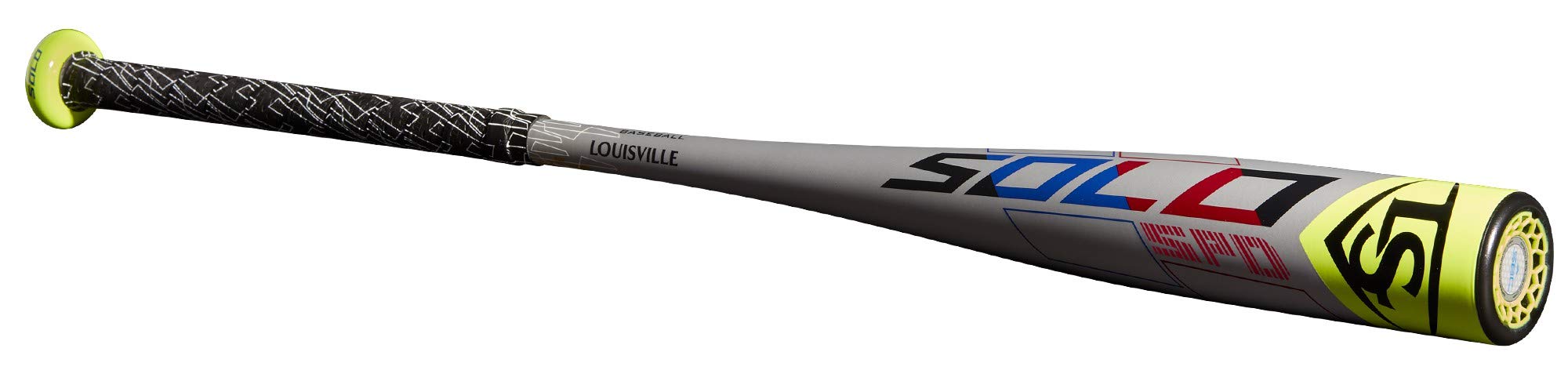 Louisville Slugger 2019 Solo SPD (-13) 2 1/2" USA Baseball Bat, 30"/17 oz