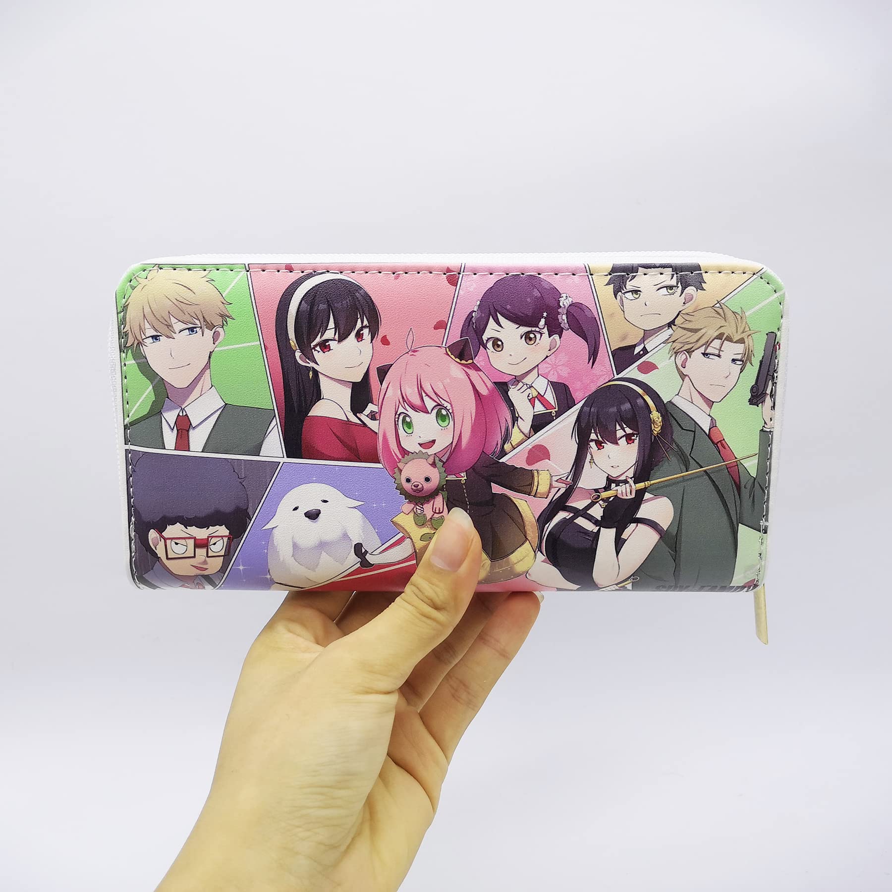 TUNDOIT Anime Wallet Anime Purse Men Women Wallet Anime Merch (jiandie wallet)