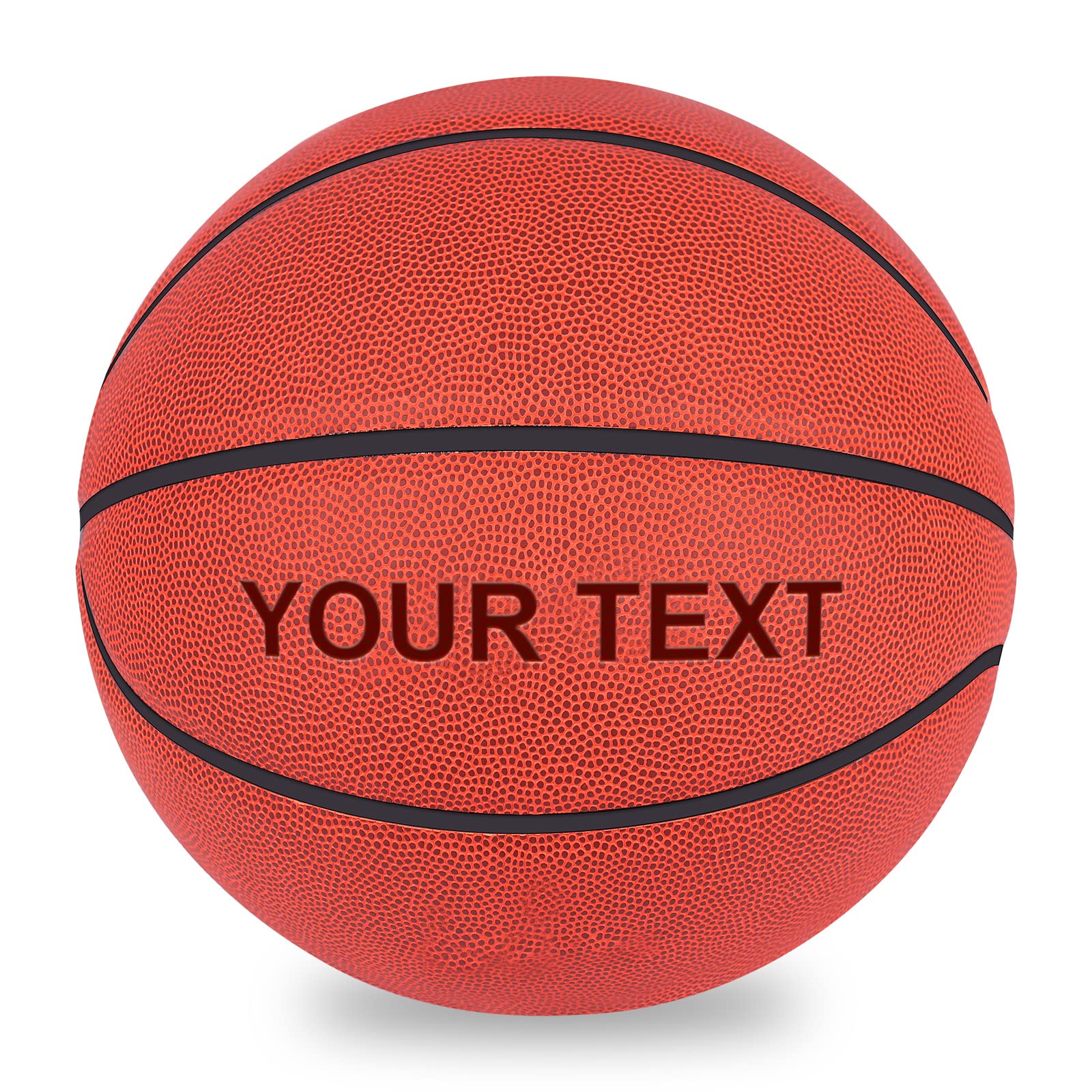 OXYEFEI Custom Personalized Basketball,Engraving Name Custom Outdoor Indoor Basketball Gift - Official Size 29.5" (Basketball)