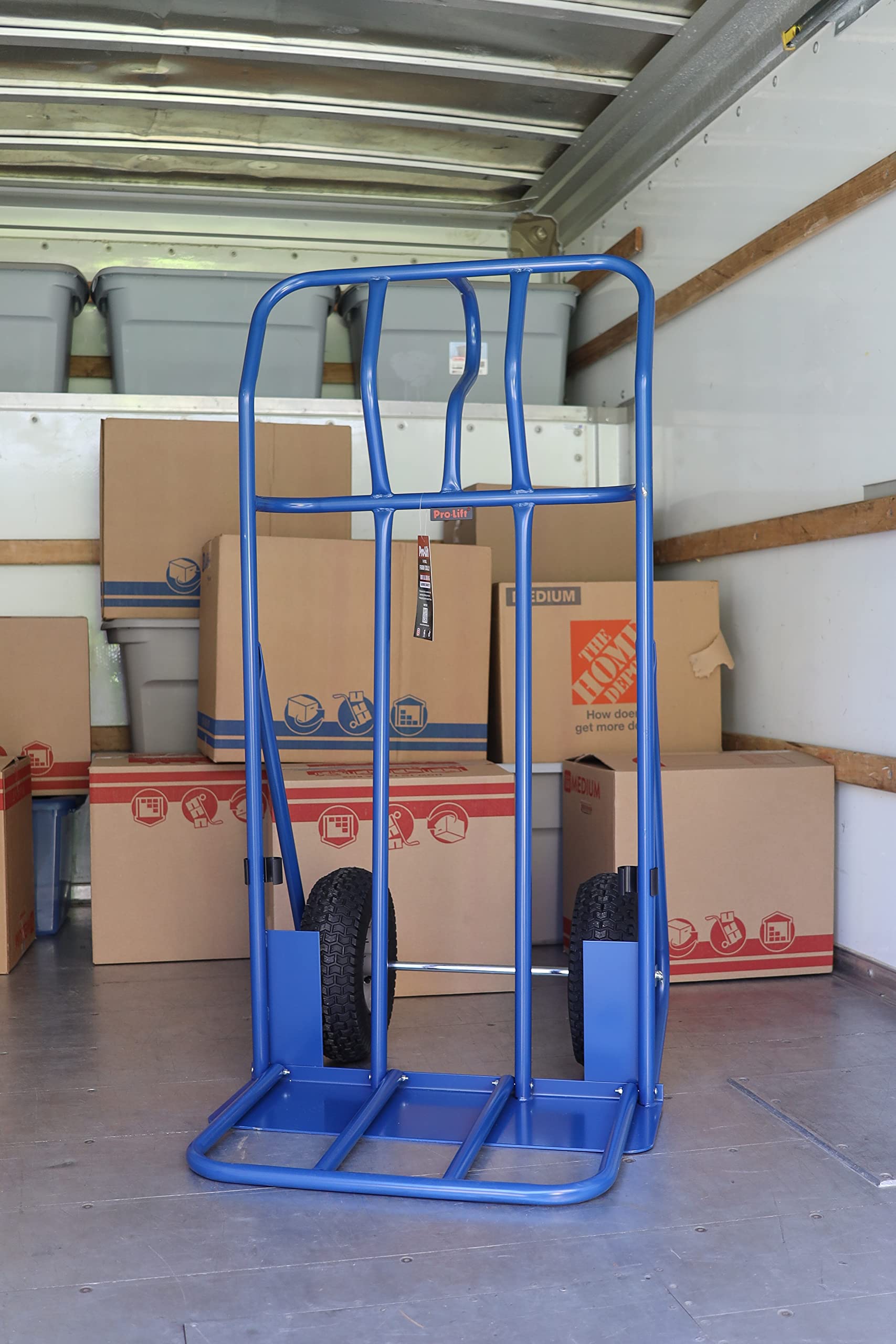Pro Lift Hand Trucks Heavy Duty β Industrial Dolly Cart with Vertical Loop Handle and 800 Lbs (360 kg) Maximum Loading Capacity