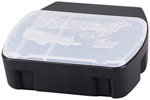 Tomcat Mouse Killer Child Resistant, Refillable Station with Clear Lid for Easy Monitoring, 1 Bait Station and 8 Refills