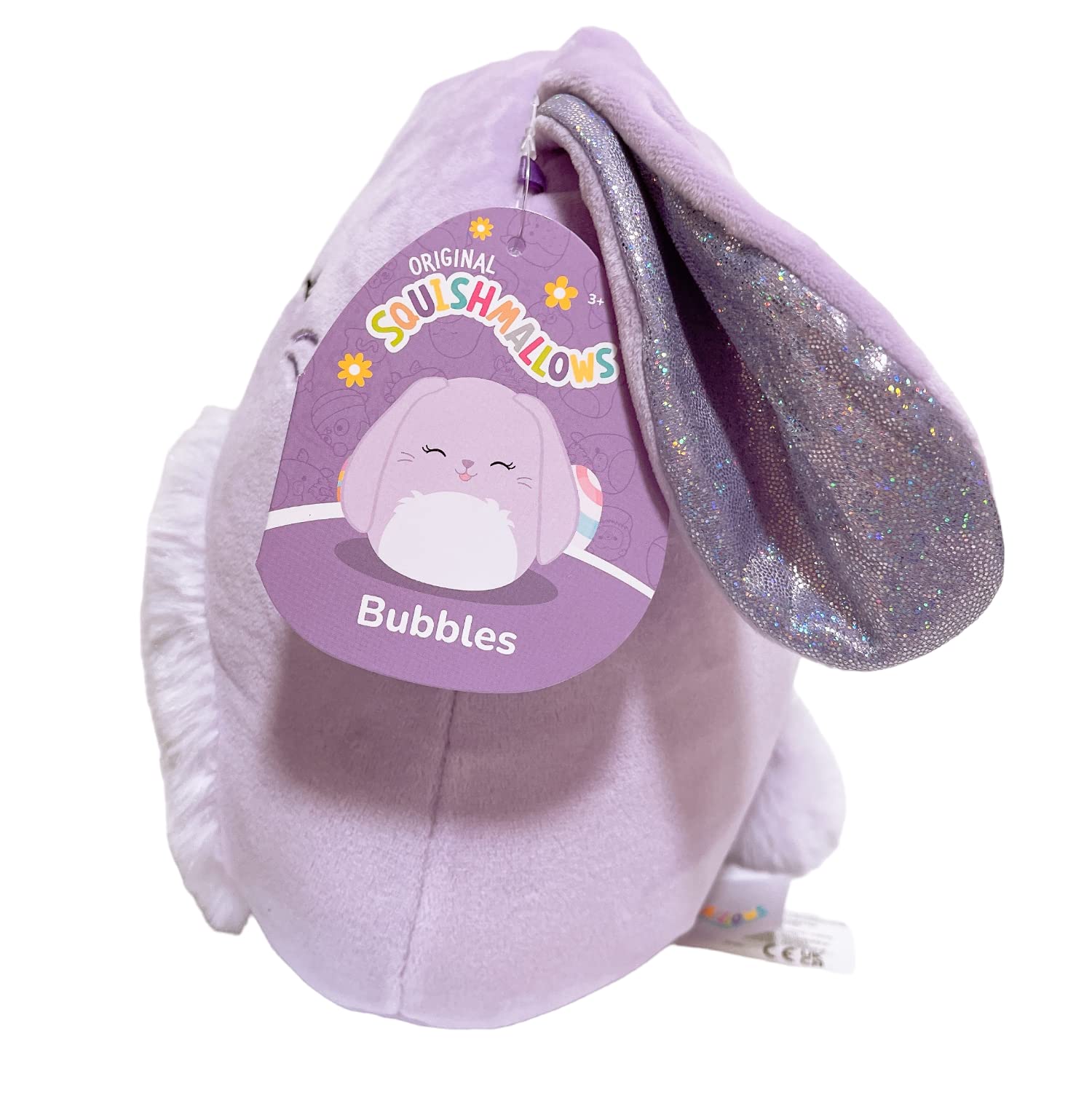 Squishmallows 8" Bunny Easter Plush - Offical Kellytoy New 2023 - Cute and Soft Rabbit Stuffed Animal Toy - Great Gift for Kids (Bubbles The Bunny, 8 inches)