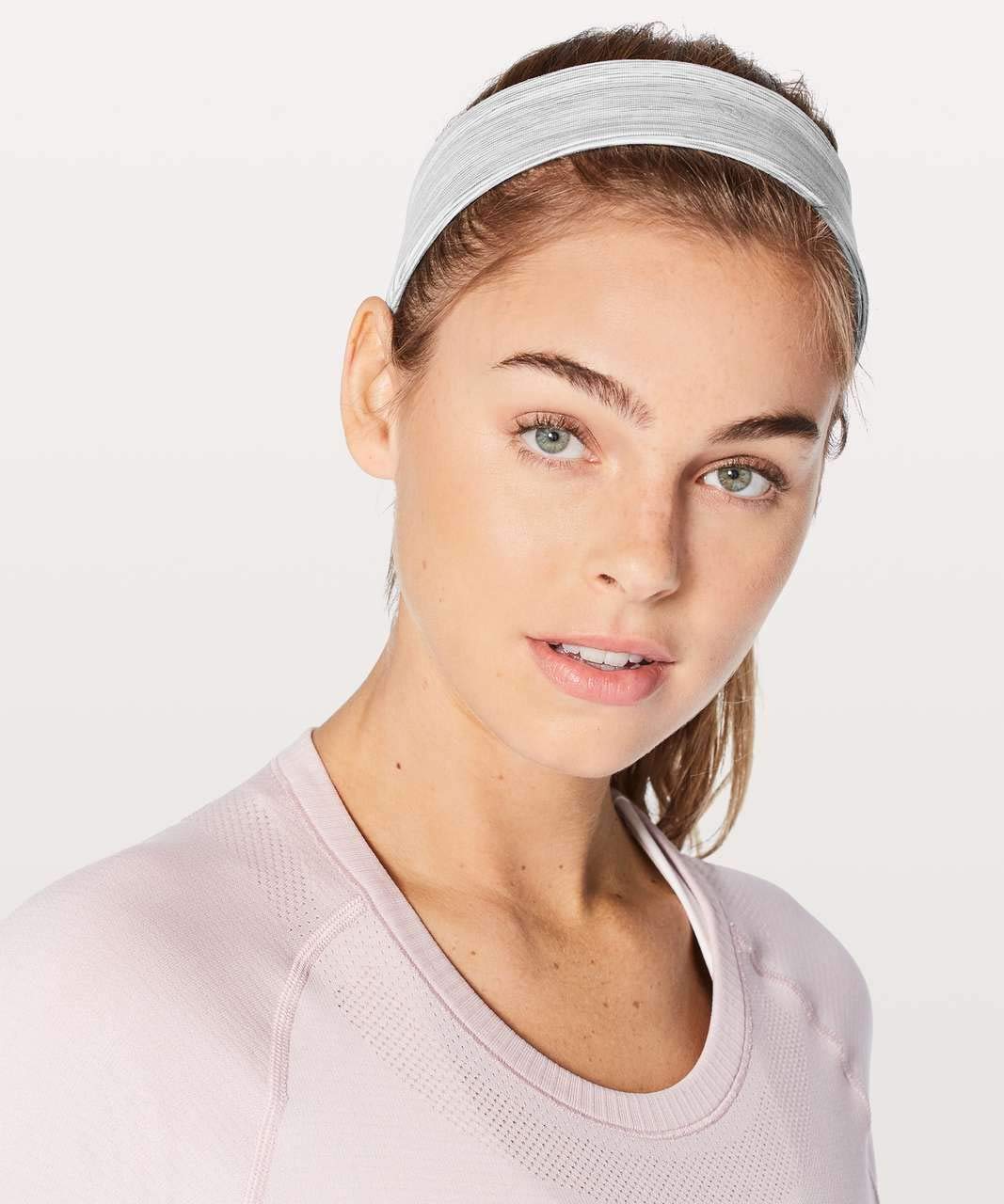 Lululemon Fly Away Tamer Headband II (Wee are from Space Nimbus Battleship)