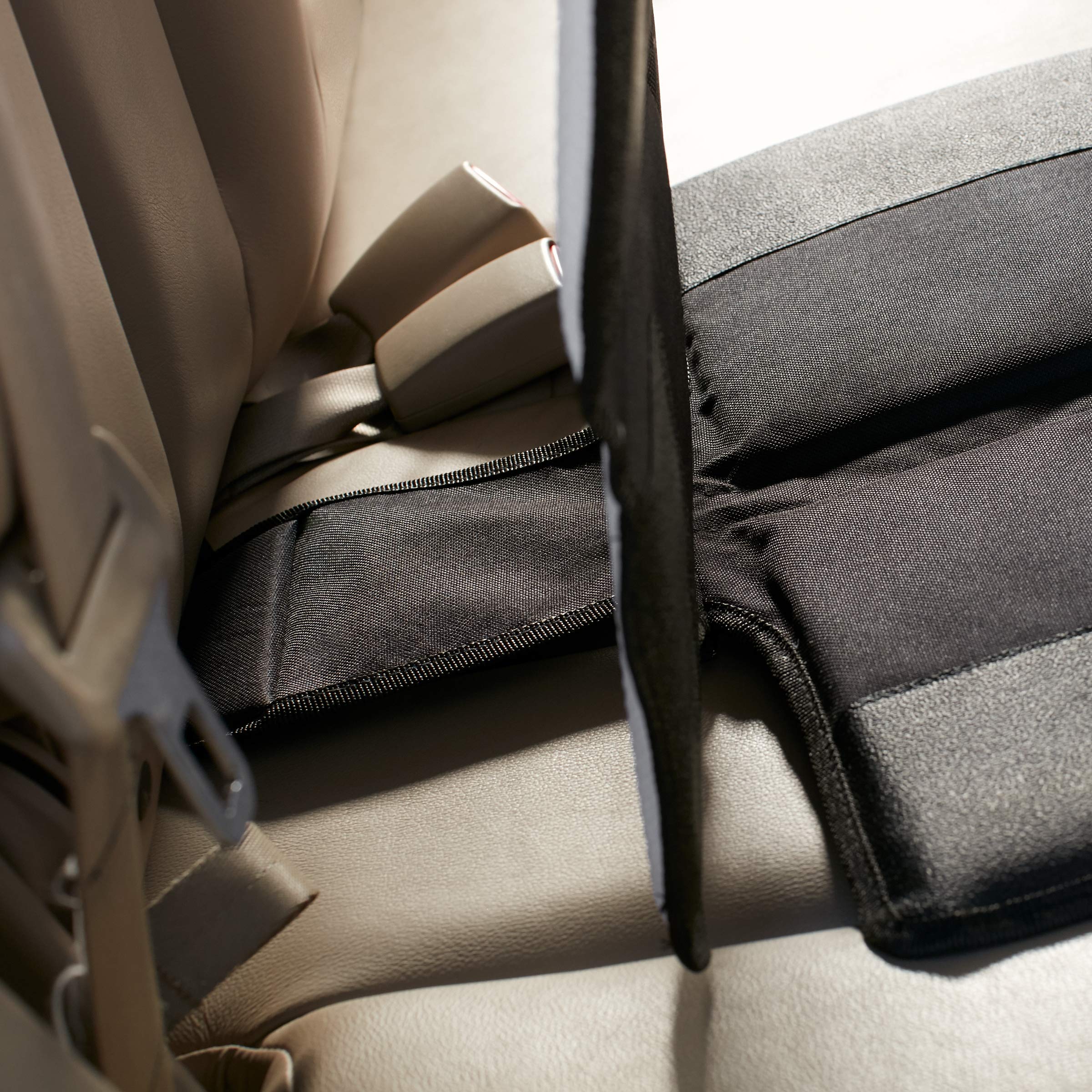 Magnelex Car Seat Protector, Largest Cover, Extra Thick Padding and Waterproof 600D Polyester, 2 Large Pockets, Front or Rear Use, Latch Compliant Car Seat Protector