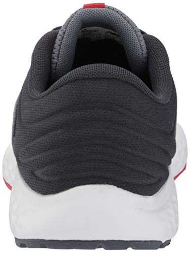 New Balance Men's 520 V7 Running Shoe, Grey/Red, 12 X-Wide