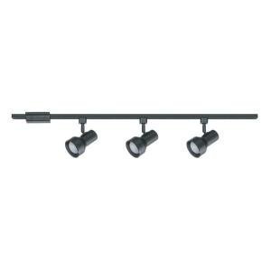 Linear 3 Light Black Track Lig 6.89"h x 4.25"w x Black