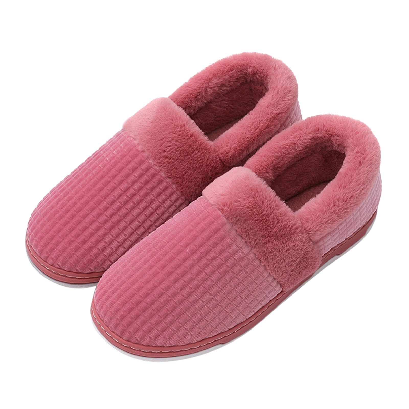 Memory Foam Slippers for Women Women's House Shoes with Arch Support Wool Slippers with Arch Support Warm Slippers for Men Indoor Outdoor Christmas Leggings for Women Gifts for Him 2023