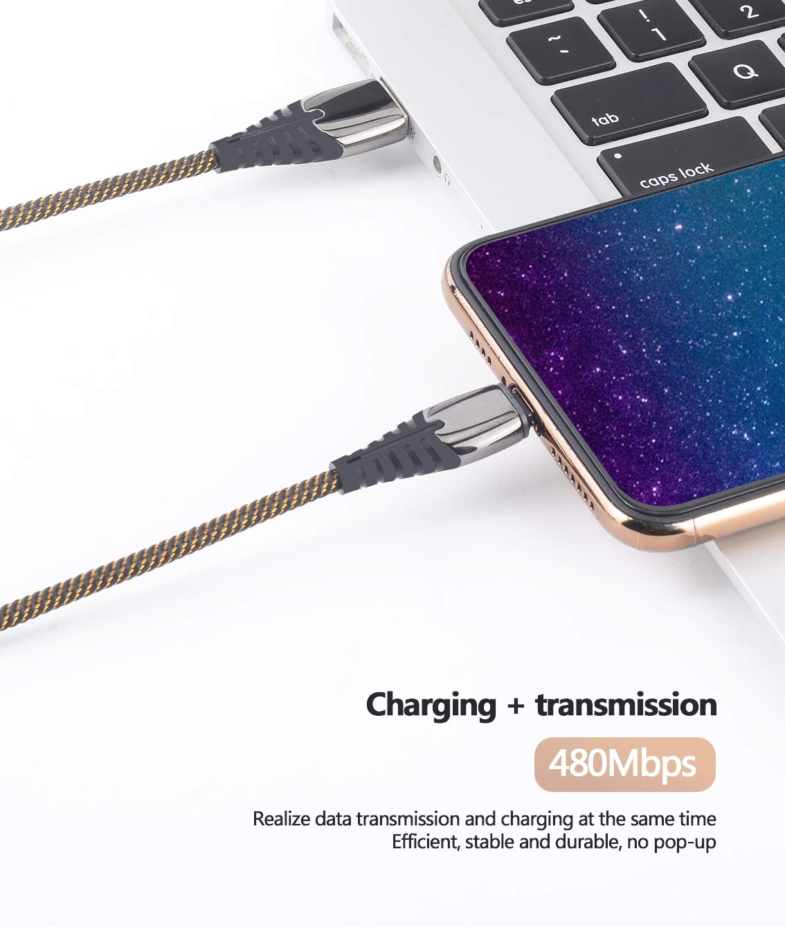 Magnetic Charging Cable 2Pack 6ft Phone Charger Cord and 4Pack Magnet Lightning Adapter for Apple IPhone14/13/12/11/Xs/Max/XR/X/8/8 Plus/7/6/6s/SE/5c/5s/5 iPad Air 2/Mini