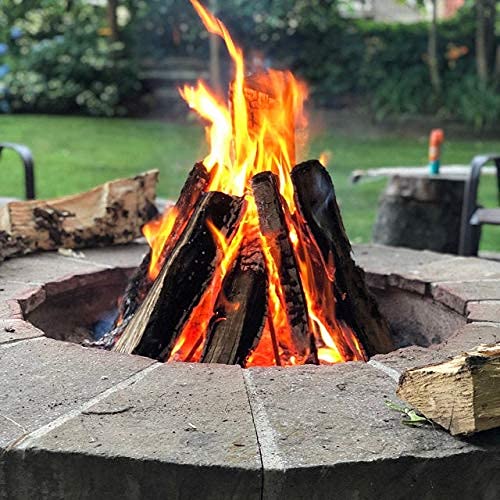 The Original Vertical Fire Pit Grate, Chiminea, Kiva Fireplace Firewood - Low Smoke, Big Flames, High Heat …