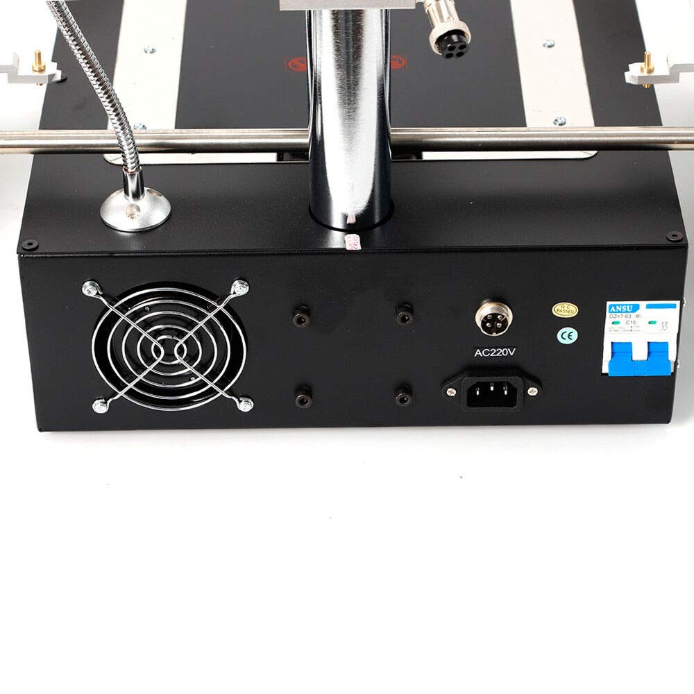 Soldering Stations Machine, IR6500 Infrared BGA Rework Station Repair Heating Reball Soldering Welding Welder 1250W Infrared Welding Machine Fit Xbox360 PS3