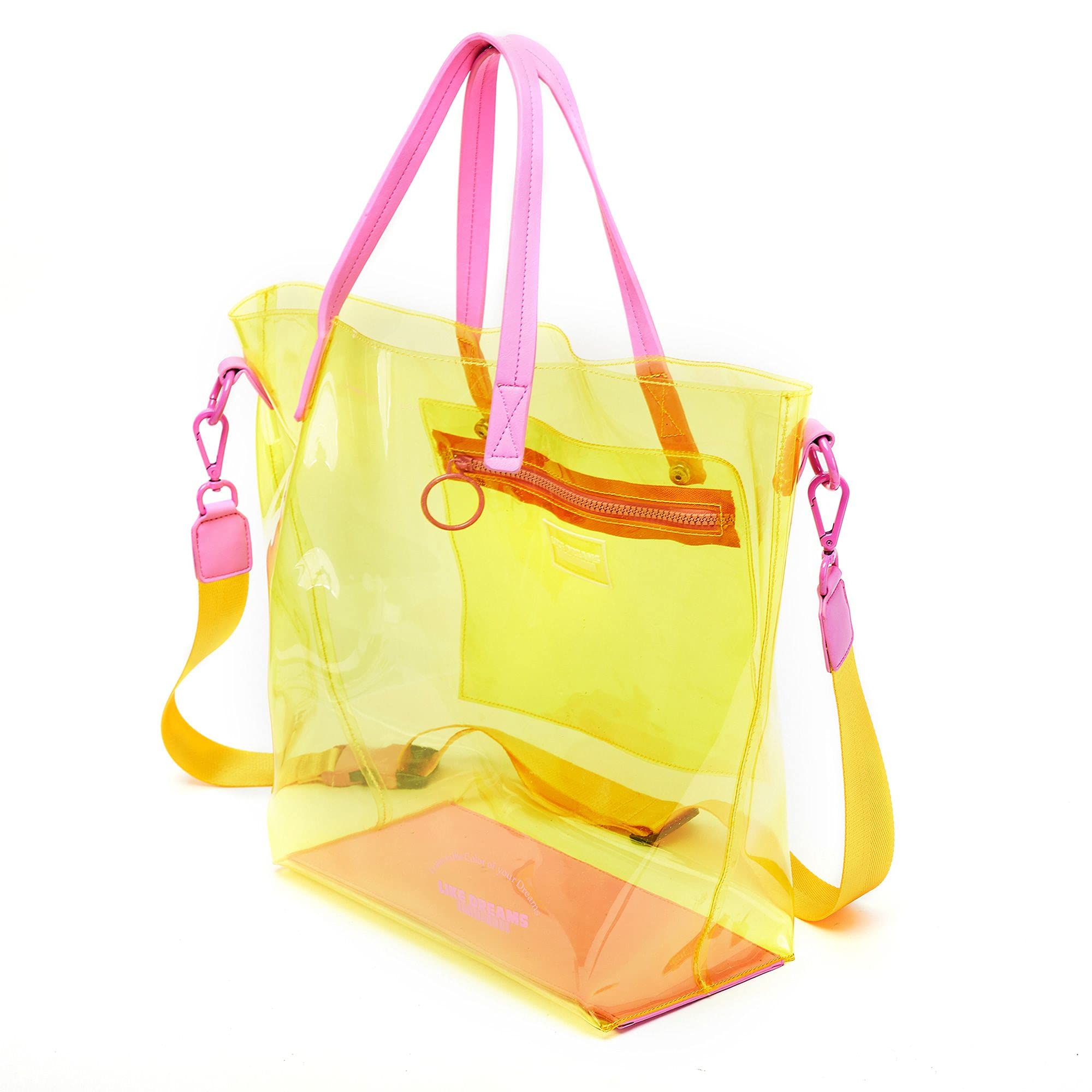Like Dreams 20/20 Atlanta Retro Tote Bag (Yellow)