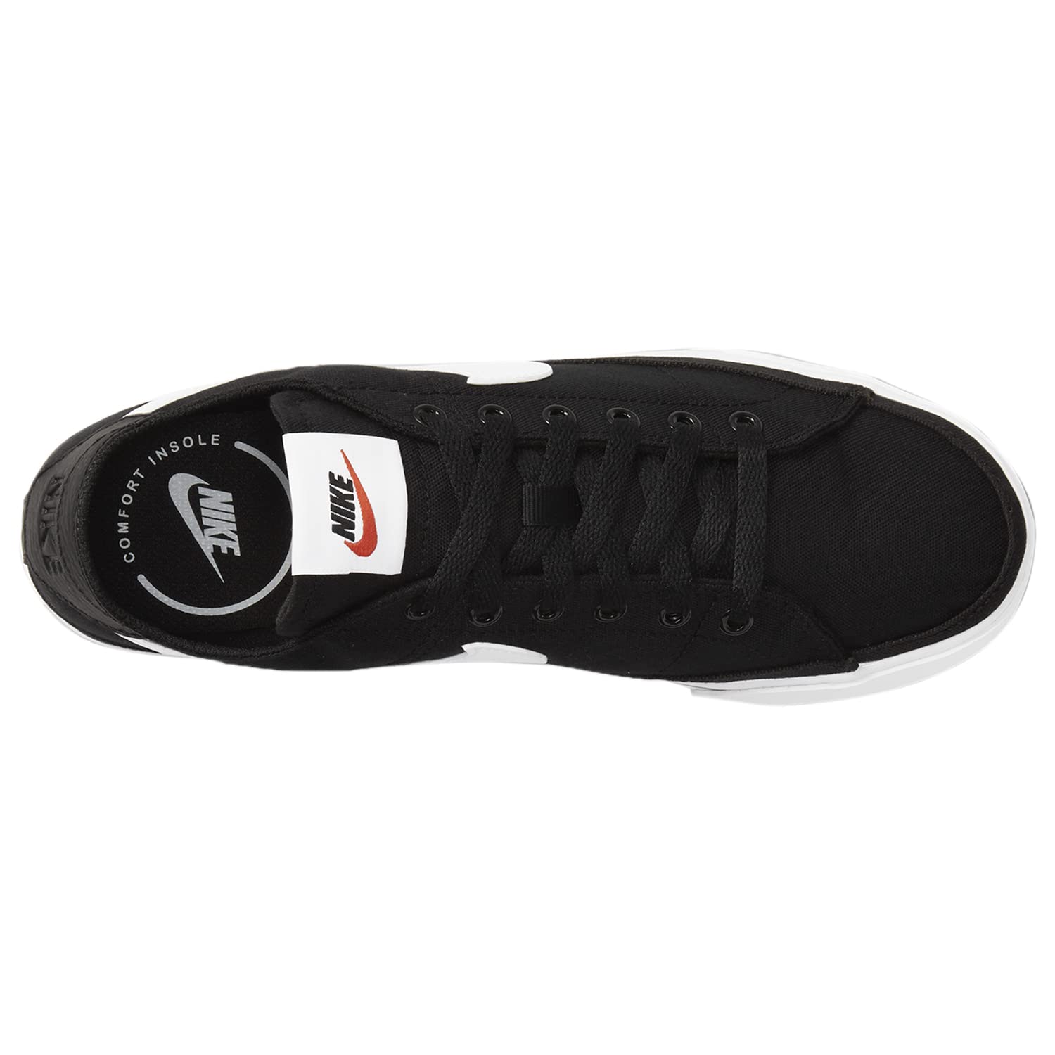 Nike Court Legacy CNVS Womens Style : Cz0294-001 Black/White