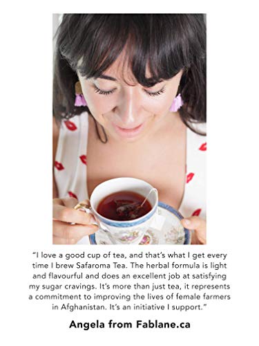 Safaroma Saffron Breakfast Tea - Freshly Harvested Containing Premium Red Saffron Threads - Organic Black Tea Eco-Conscious Sachets